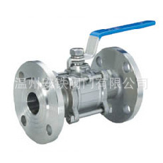 Q41F-16C/25P-DN25/DN50三片式法兰球阀 高品质三片式不锈钢球阀-阿里巴巴