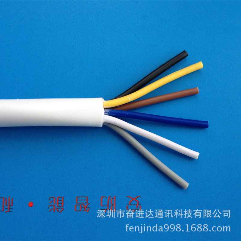 棕蓝黄绿RVV3芯1.5平方黑色挤压电源线RVV3*1.5mm家用LED照明线缆-阿里巴巴