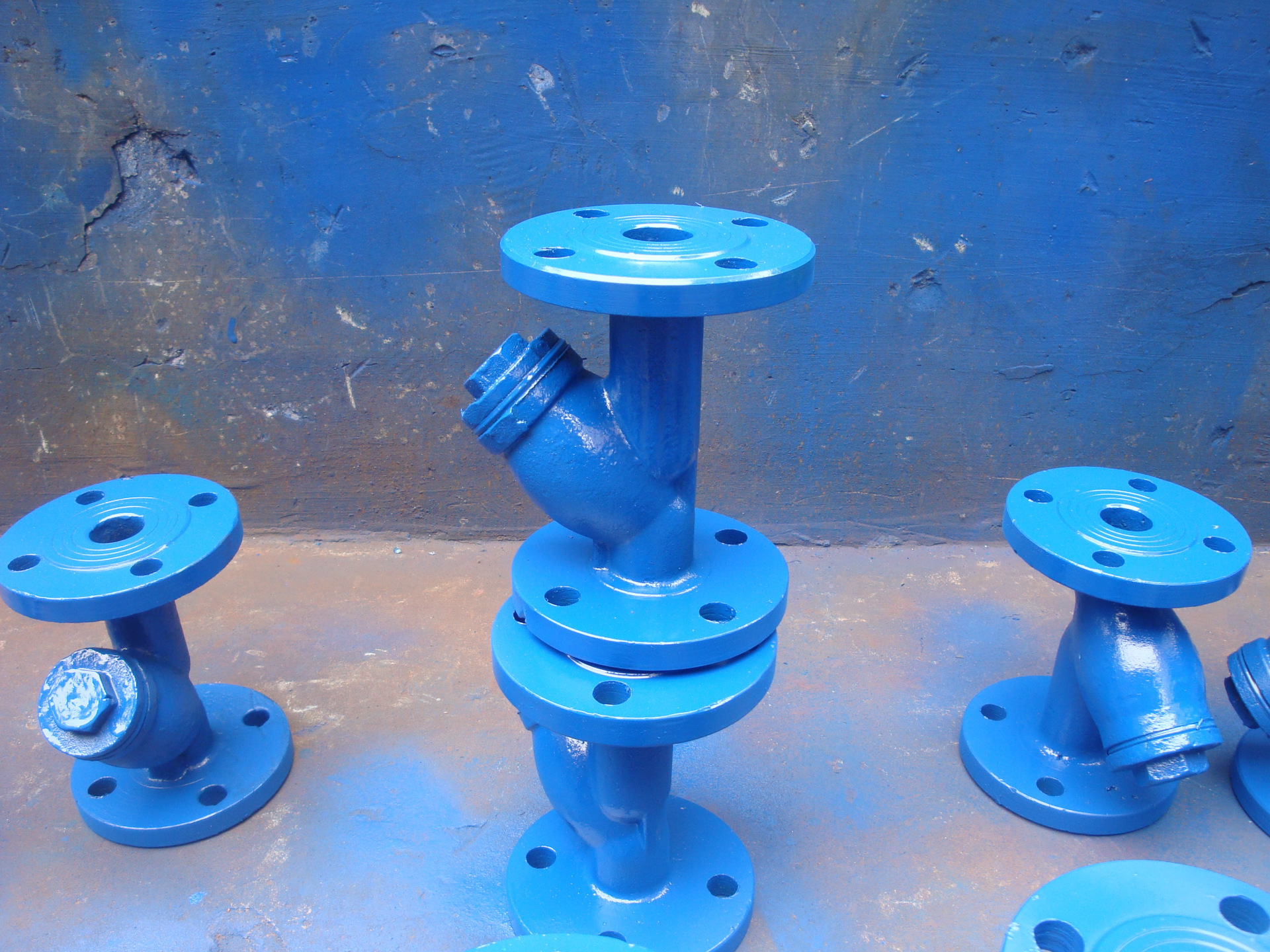 GL41H铸钢Y型过滤器，水用过滤器，温州过滤器也可以走蒸汽-阿里巴巴