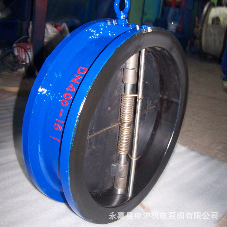 供应对夹式止回阀 H76X双阀瓣对夹式止回阀 可批发零售 - 阀批发网