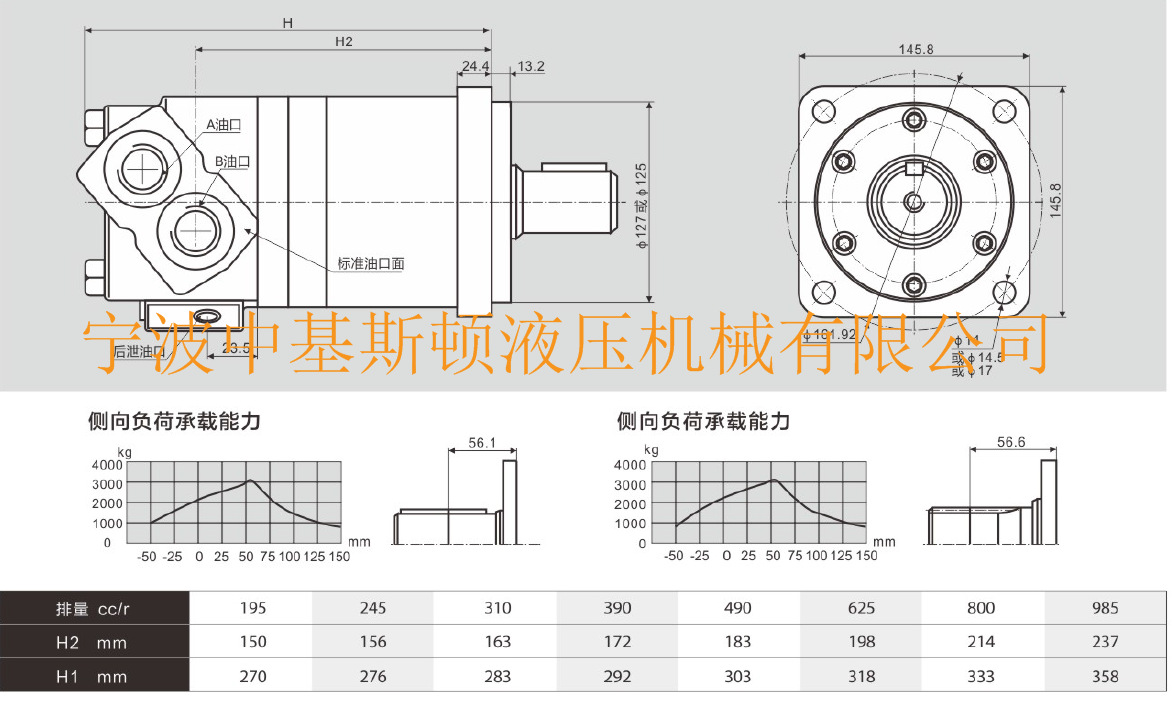 6K-490潜孔钻机摆线液压马达612-0155-阿里巴巴
