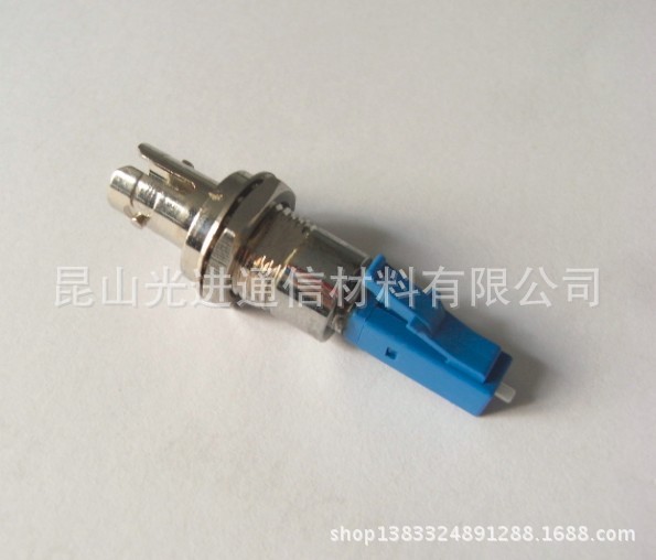 厂家供应LC公-SC母双芯多模光纤法兰耦合器 LC-SC光纤转接头批发-阿里巴巴