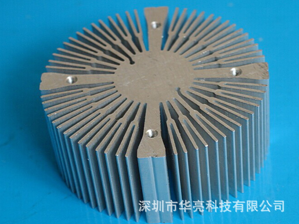 直径90MM 高度40MM实心32MM LED散热器 LED heatsink 20W-阿里巴巴