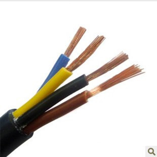 胜牌电线RVV4*0.75纯铜芯黑护套线0.75平方4芯软电源线信号控制线-阿里巴巴