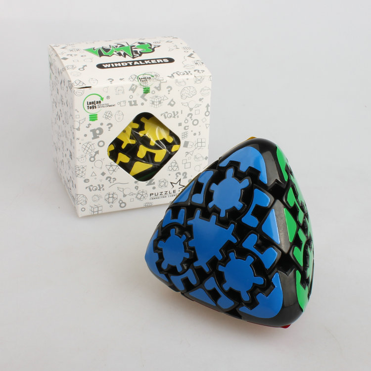 蓝蓝 齿轮粽子魔方 Gear Mastermorphix Cube 异形魔方齿轮魔粽-阿里巴巴