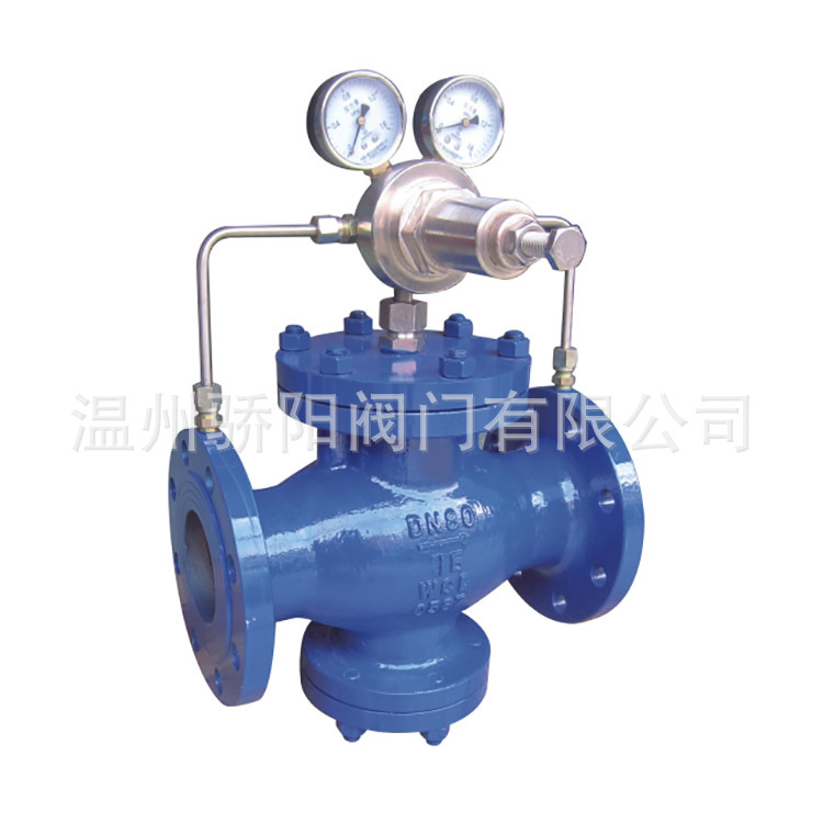 不锈钢高压气体减压阀 YK43F-16P氢气减压阀 YK43F气体减压阀 - 阀批发网