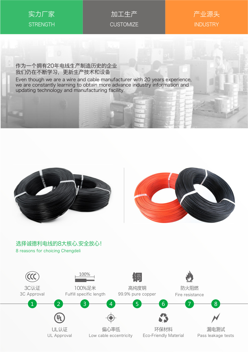 UL2661 多芯线_PVC电子线材_铁氟龙高温线 诚德利 生产 定制 加工-阿里巴巴
