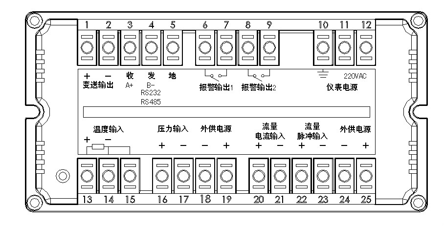 智能数显仪表接线图,智能电表接线图,智能配变终端接线图_大山谷图库