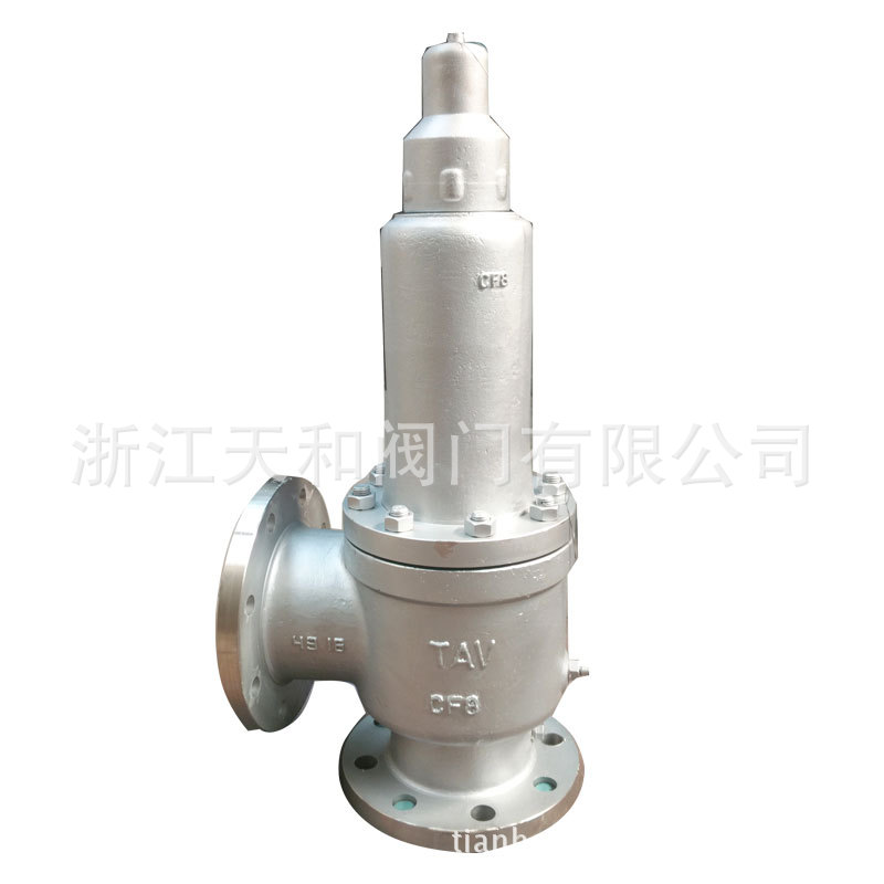 【304安全阀】A42Y-40P全启封闭式安全阀 弹簧直接载荷式-阿里巴巴