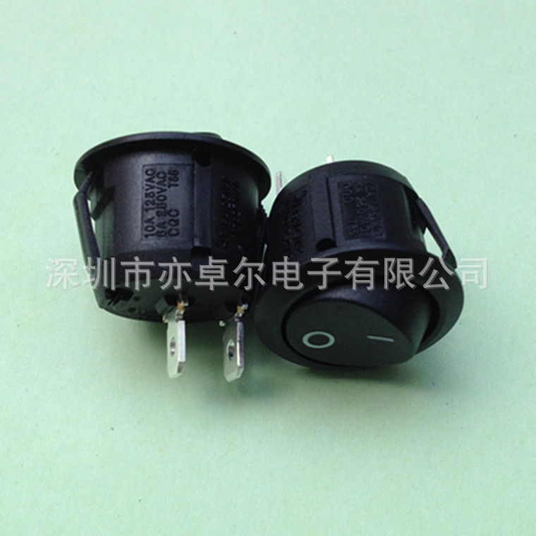 台湾新进 SCI 原装正品船型开关，翘板开关，转换开关R13-112两圆-阿里巴巴