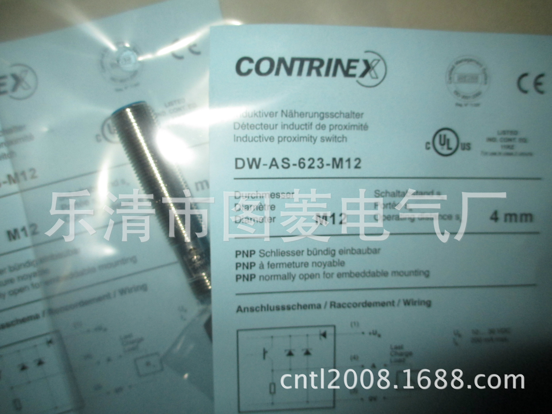 供应全新 CONTRINEX 科瑞接近开关DW-AD-603-M12-120【图】-阿里巴巴