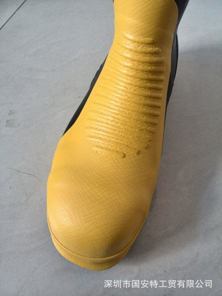 哈维克消防靴HARVIK 9687防化靴 （9612替代款）防砸防刺穿-阿里巴巴