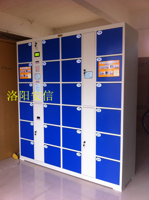 安信24门电子寄存柜 超市存包柜 电子储物柜 行李包裹寄存柜-阿里巴巴
