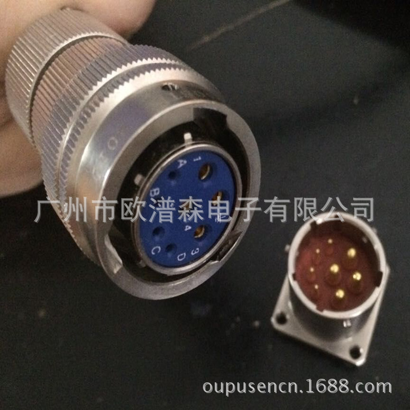 航空连接器Y52-1010TK Y52-1010ZJ北京精雕主轴10芯插头插座-阿里巴巴