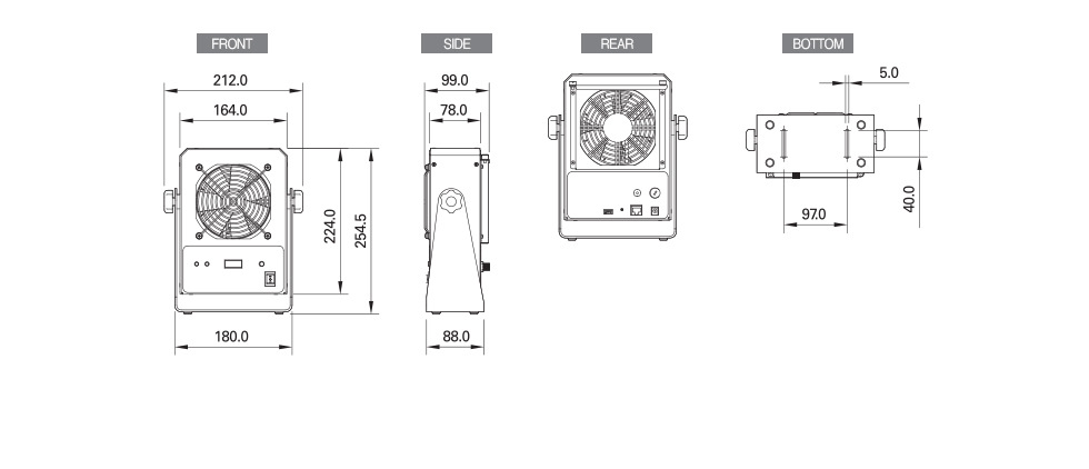 韩国 禅才 SUNJE 离子风扇 ION BLOWER 型号SBL-15S-阿里巴巴