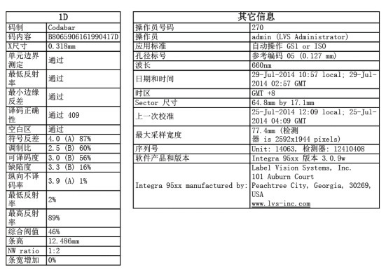 迈思肯LVS 9510二维条码等级检测仪4.5大窗口 电子行业 医疗行业-阿里巴巴