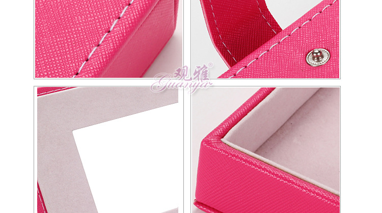 Wholesale jewelry box new leather jewelry storage box jewelry box ...