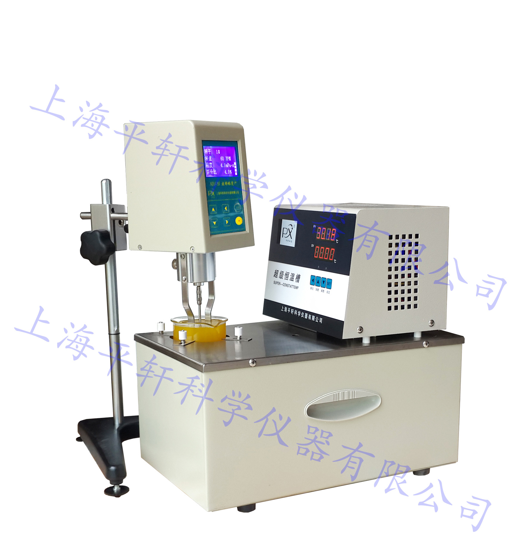 NDJ-9S数显旋转粘度计化妆品粘度测试仪ndj-5s润滑油上海平轩-阿里巴巴