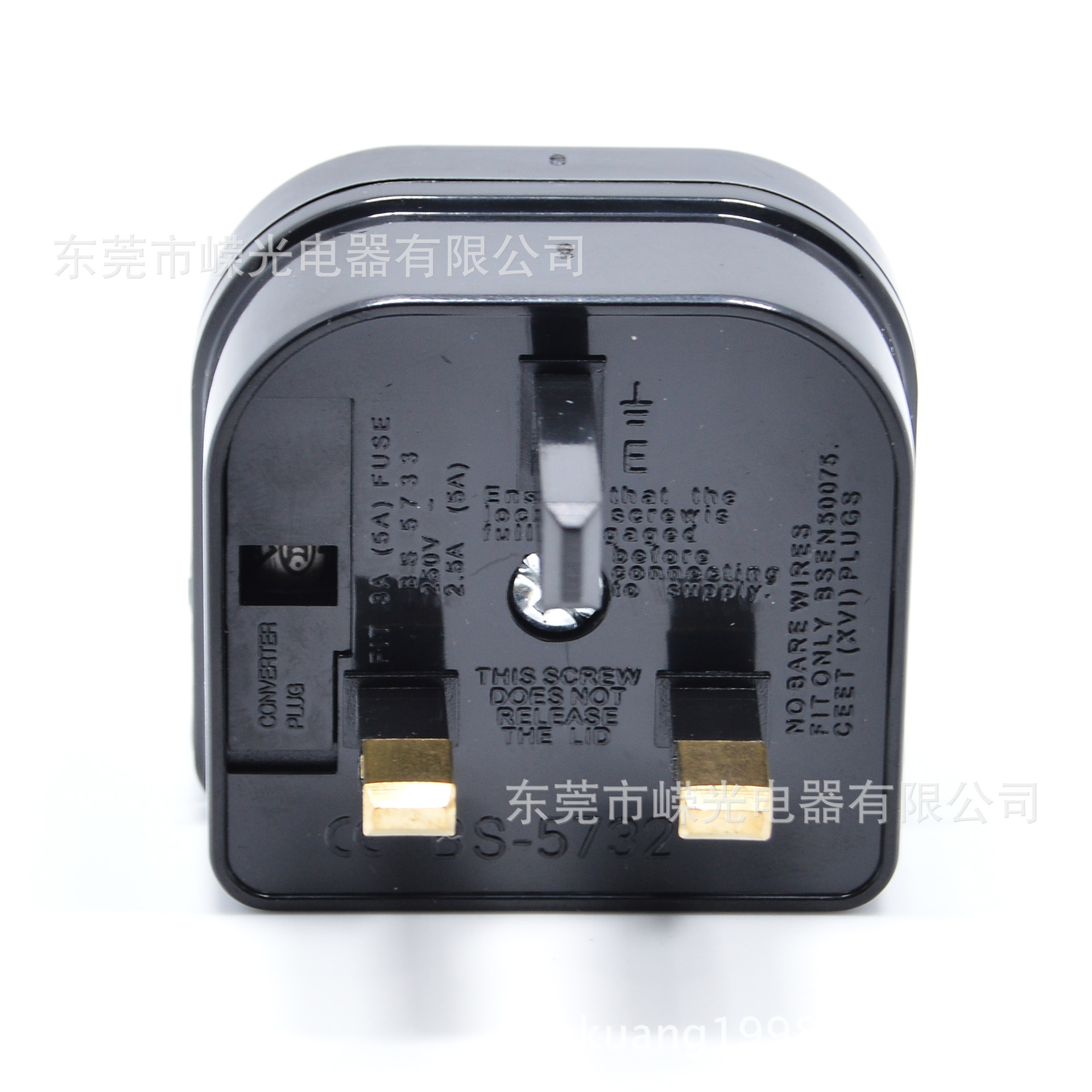 英式防脱转换插头 BS5732欧式转英式插座 US转UK转换器 英国插头-阿里巴巴