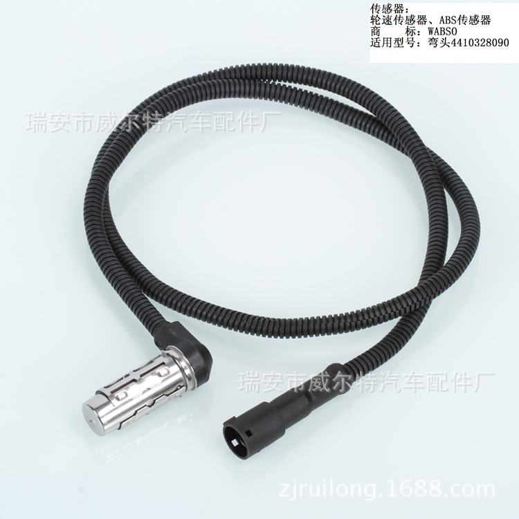 现货供应 弯头4410328100轮速传感器 汽车连接器abs转速传感器-阿里巴巴