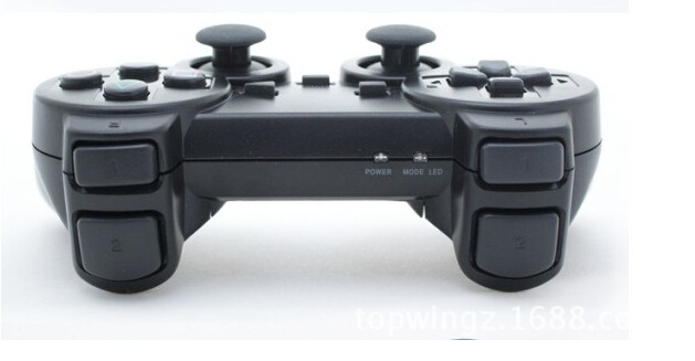 PS2手柄 PS2无线双震动手柄 游戏手柄 2.4G手柄经典游戏街机-阿里巴巴