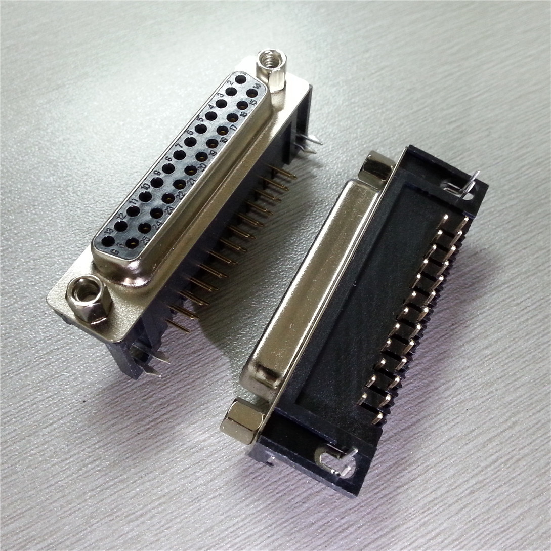 Shenzhen Uling Electronic Co.,LTD_Low density 25p d-sub female socket ...