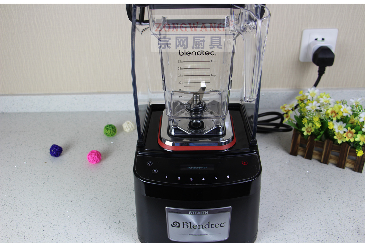 美国原装进口Blendtec Stealth 静音型商用冰沙料理机 - 机械设备批发网