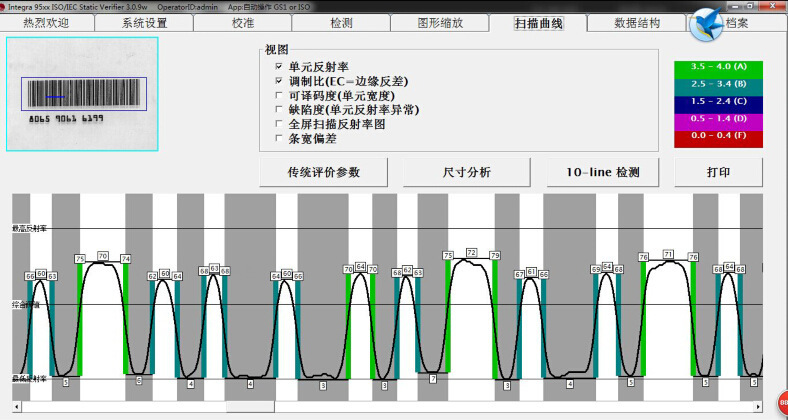迈思肯LVS 9510二维条码等级检测仪4.5大窗口 电子行业 医疗行业-阿里巴巴