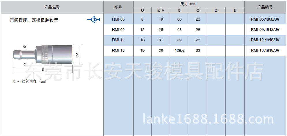 供应史陶比尔|STAUBLI|RMI 09.1812/JV|软管接头|快速接头-阿里巴巴
