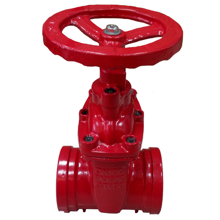 北京塘蝶阀门--沟槽闸阀Z85X-16/卡箍连接沟槽式暗杆弹性座封闸阀 - 阀批发网