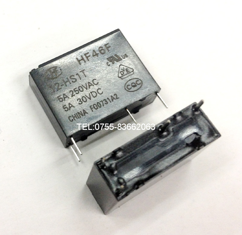 现货批发 宏发通用继电器HF46F 12-HS1 5V 24V 通用继电器24V-阿里巴巴