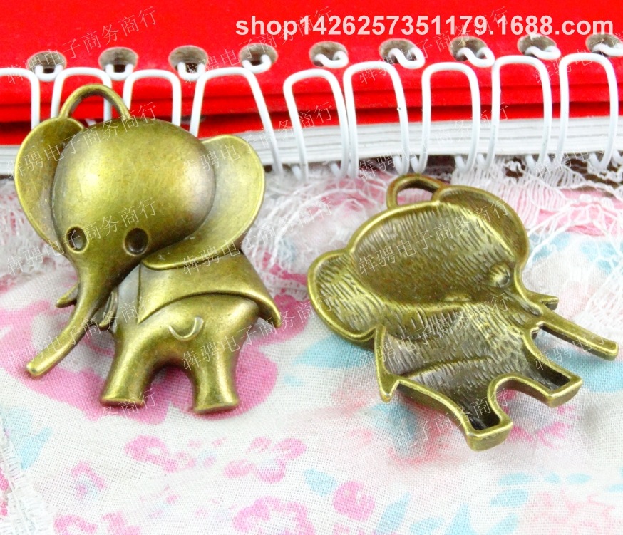 A2432 古青 6.5克 复古大象 DIY饰品配件 ZAKKA饰品 20个/包-阿里巴巴