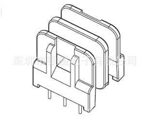 UU16骨架YC-UU-1601，3+3P厂家直销，变压器骨架电感底座-阿里巴巴
