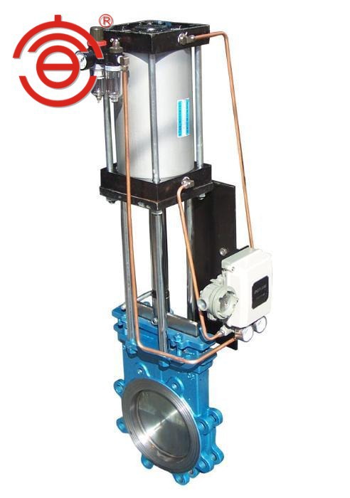 气动插板阀 PZ673H气动插板阀 厂家直销PZ673H气动插板阀 - 阀批发网