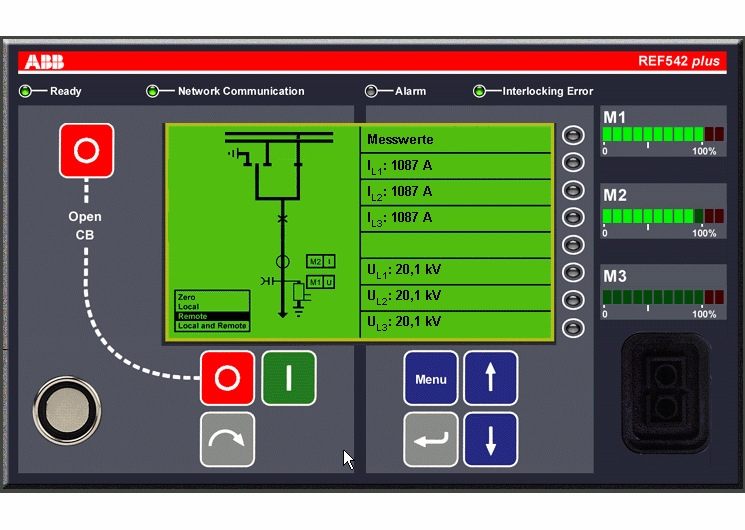REF542保护REF542综保REF542继电保护装置ABB继电保护REF542 PLUS-阿里巴巴