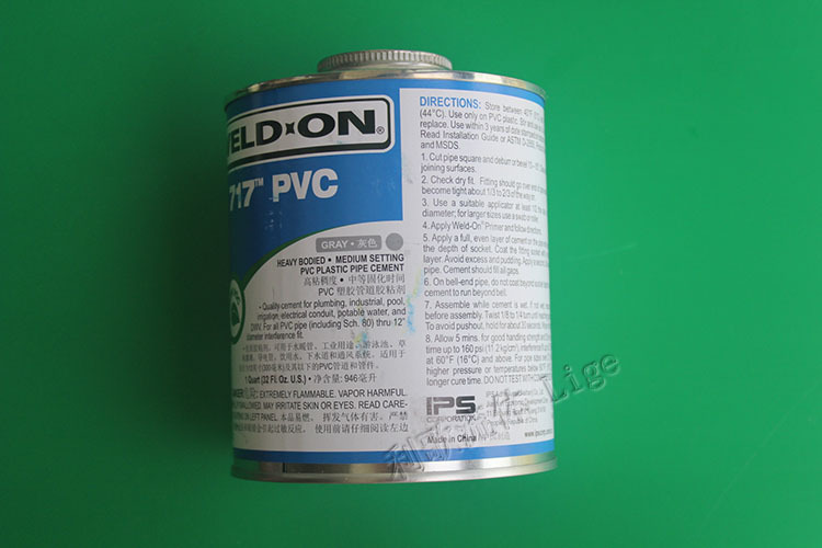 IPS 717 473ML/桶 PVC进口管道胶水粘结剂WELD-ON UPVC胶水-阿里巴巴