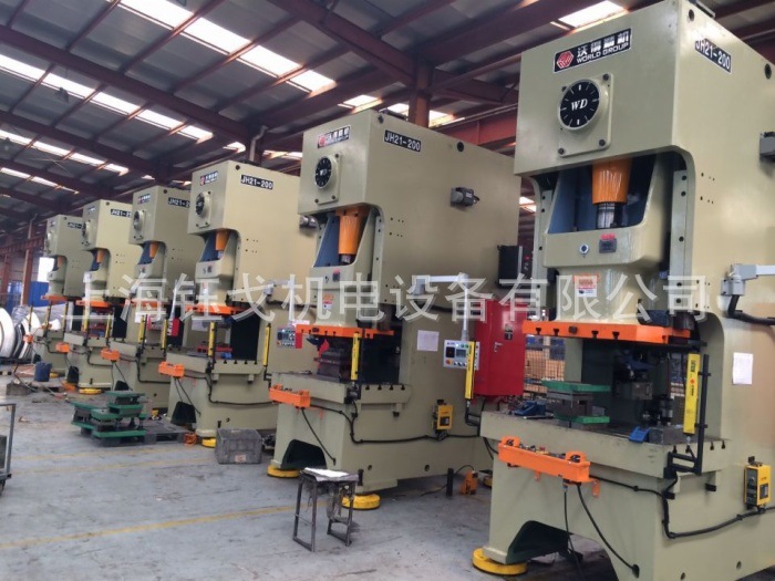 沃得精机JH21-200T开式固定台压力机沃得200吨开式冲床-阿里巴巴