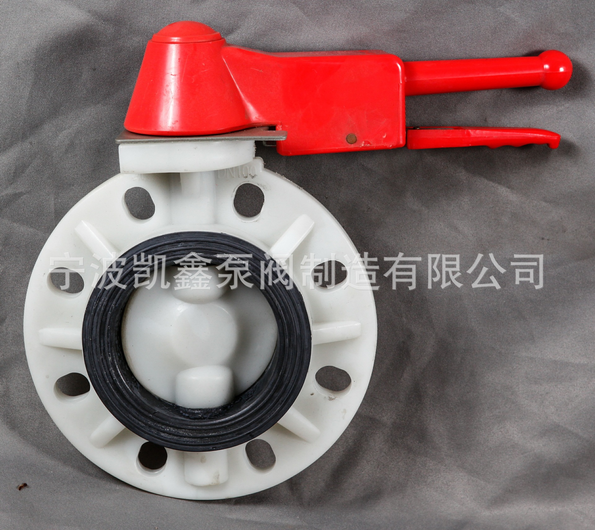 供应PVDF手柄蝶阀，塑料对夹式蝶阀，D71X-10S( butterfly valve)-阿里巴巴