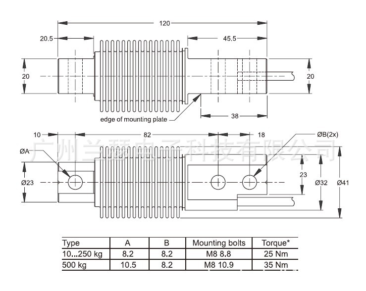 德国FLINTEC SB8-200KG-C3,SB8-500KG-C3称重传感器-阿里巴巴