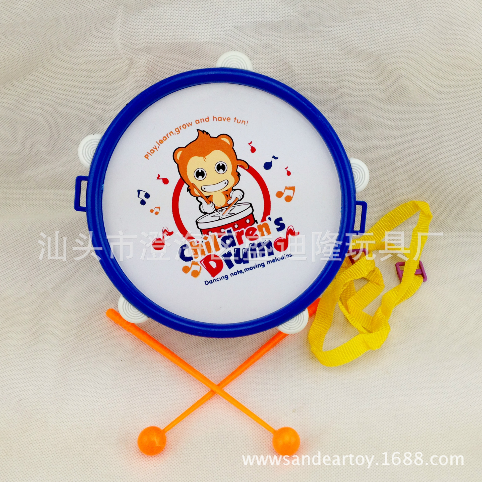 热销儿童益智玩具 双面手敲鼓音乐玩具 婴幼儿早教音乐玩具-阿里巴巴