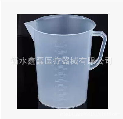 塑料烧杯 PP量杯5000 ml 毫升加厚 量筒 量筒 容量瓶 5L量 - 办公批发网