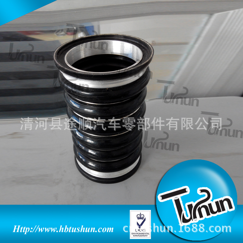 汽车硅胶管带金属环波纹硅胶管Volvo 8149800-阿里巴巴