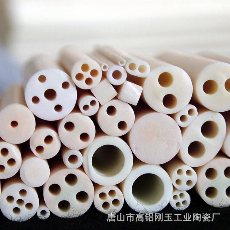 刚玉氧化铝陶瓷管高强度工业陶瓷绝缘管 电热陶瓷管高频瓷管-阿里巴巴