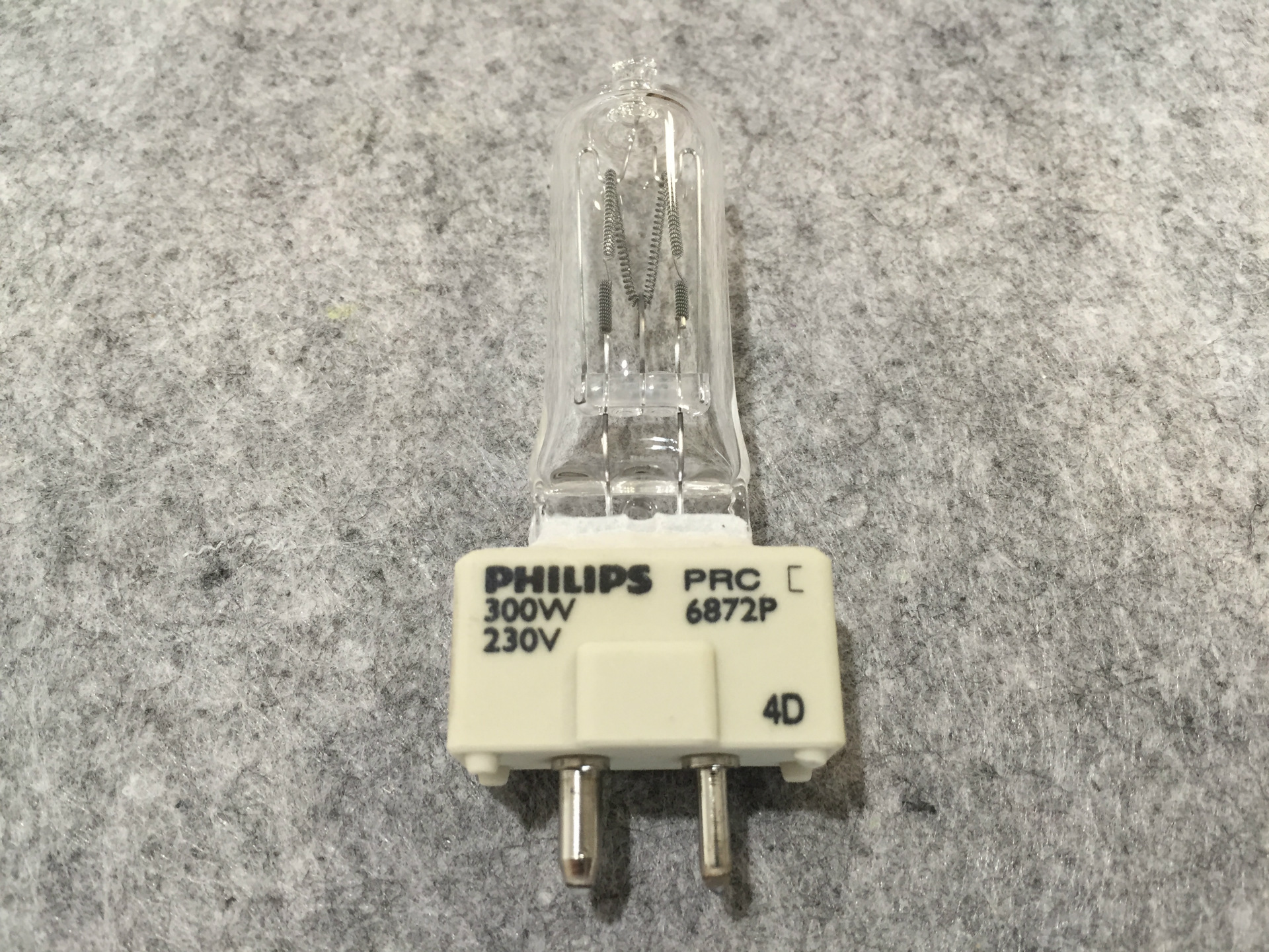 飞利浦Philips 6872P 300W GY9.5 230V 影视单端卤钨聚光灯泡 - 照明批发网