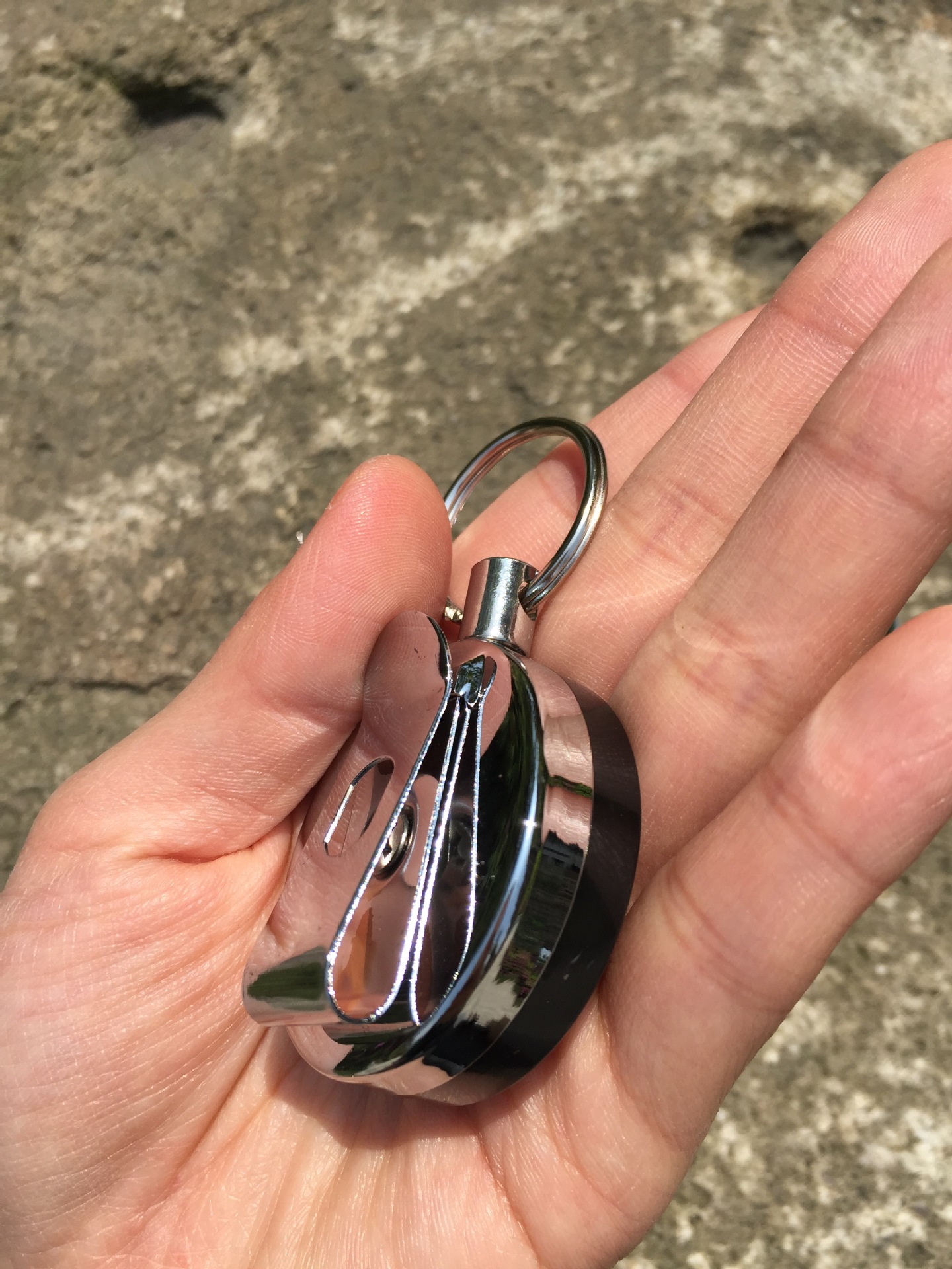 Semi Metal 4 Cm Easy To Pull Key Button Easy To Pull Anti Theft And ...