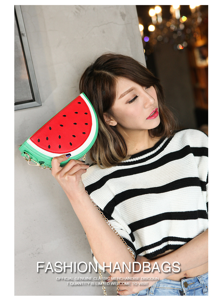 Wholesale cartoon fruit chain shoulder bag - Nihaojewelry