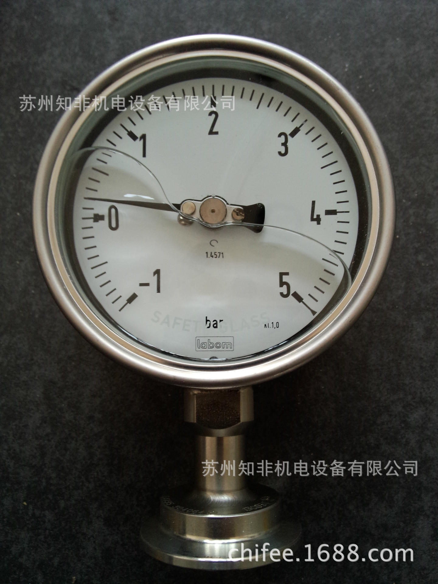 LABOM朗博BA4120/BH5220压力表BE4320/CK5220电接点压力表BH4220-阿里巴巴