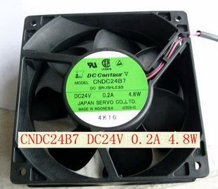 原装正品 日本伺服风扇 12CM 12038 24V 4.8W CNDC24B7 两线保1年-阿里巴巴