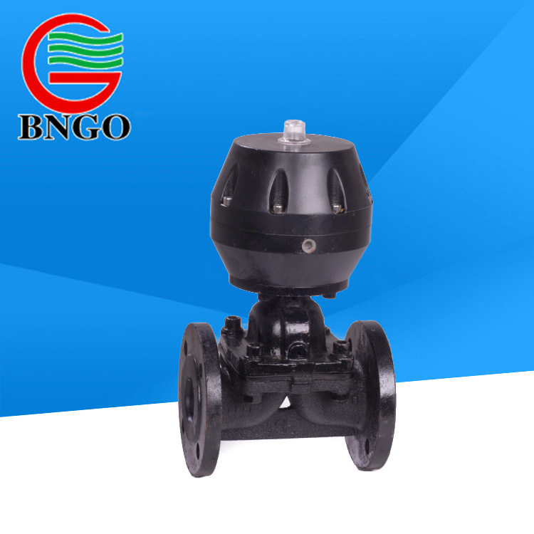 气动衬胶隔膜阀 耐腐铸钢衬胶隔膜阀G641J 法兰衬胶隔膜阀 隔膜阀-阿里巴巴