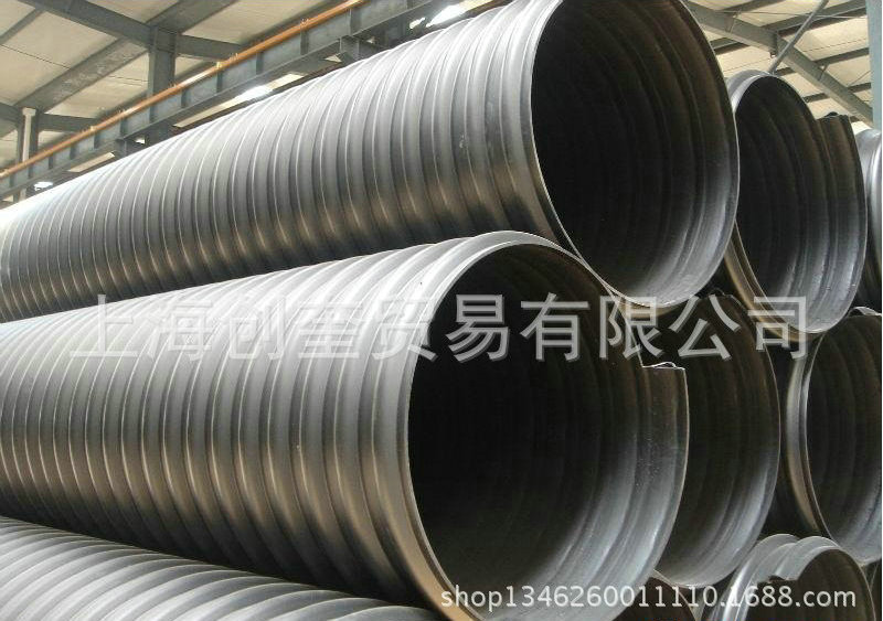现货批发 HDPE塑钢缠绕排污管 DN1400 SN8高密度塑钢排水管-阿里巴巴